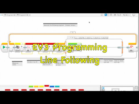 FLL 2015 Trash Trek - EV3 Programming Line Following - YouTube