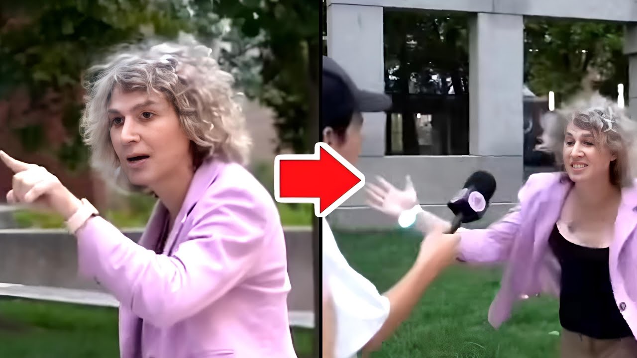 UNHINGED Woke Fool Tries And Fails To Intimidate Man - YouTube