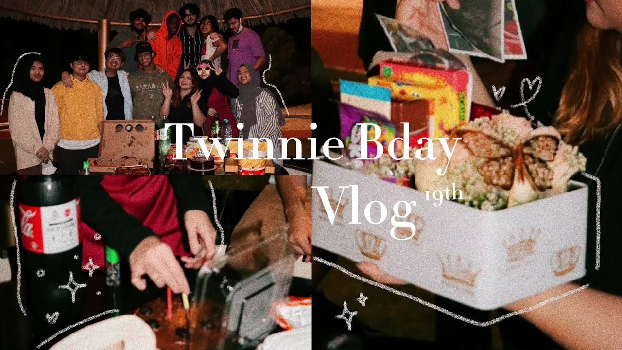 Twinnie's Birthday | short vlog - YouTube