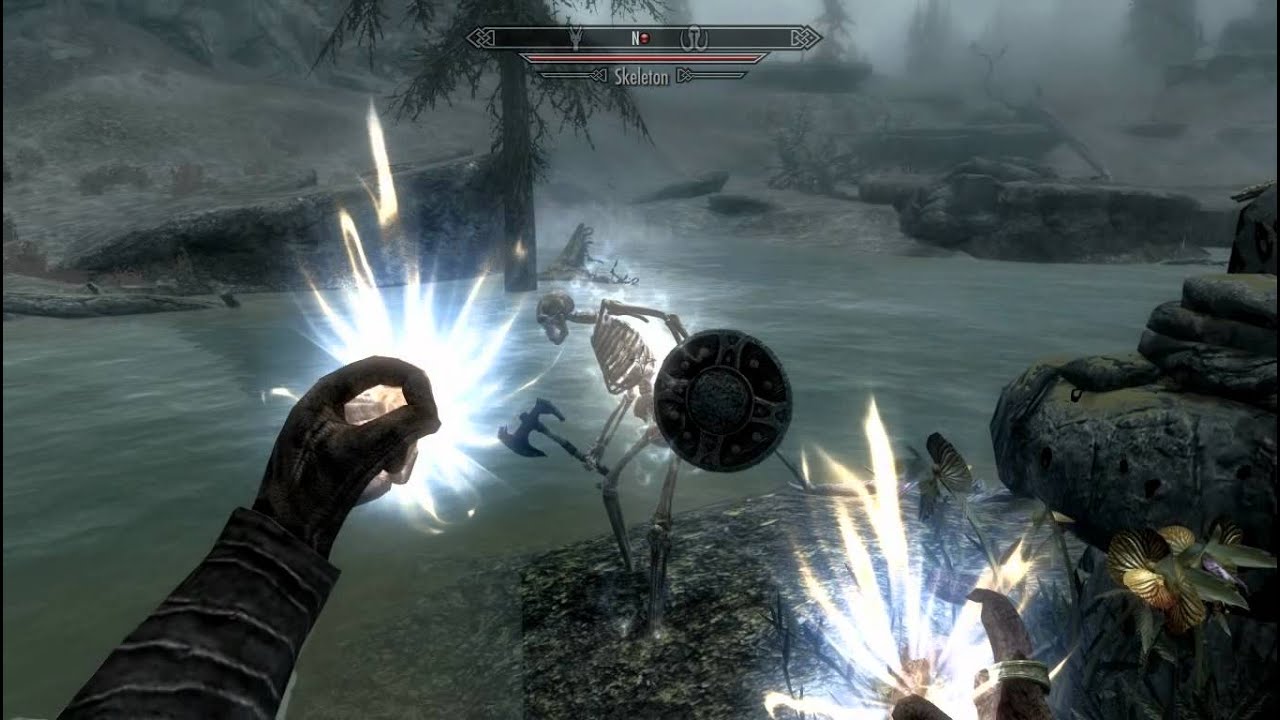 Much Better Way To Level Up Restoration (Turn Undead Method) - Skyrim ...