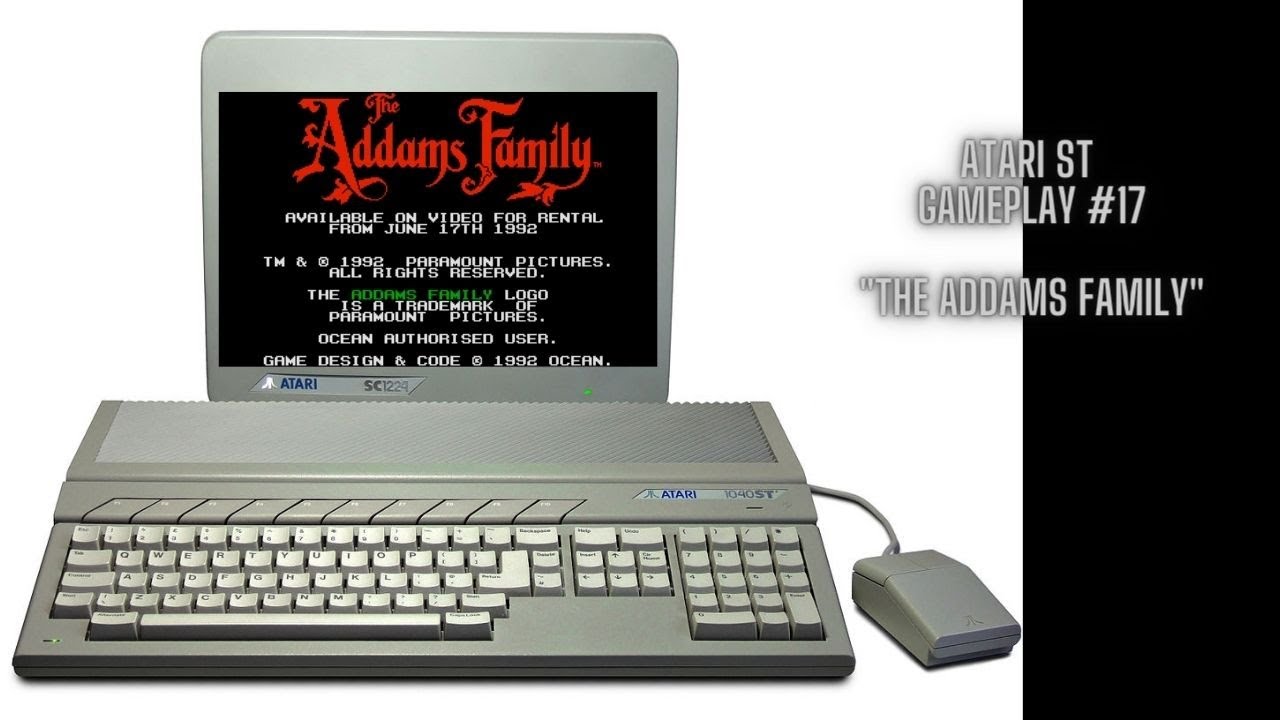 The Addams Family (Atari ST / Gameplay) - YouTube