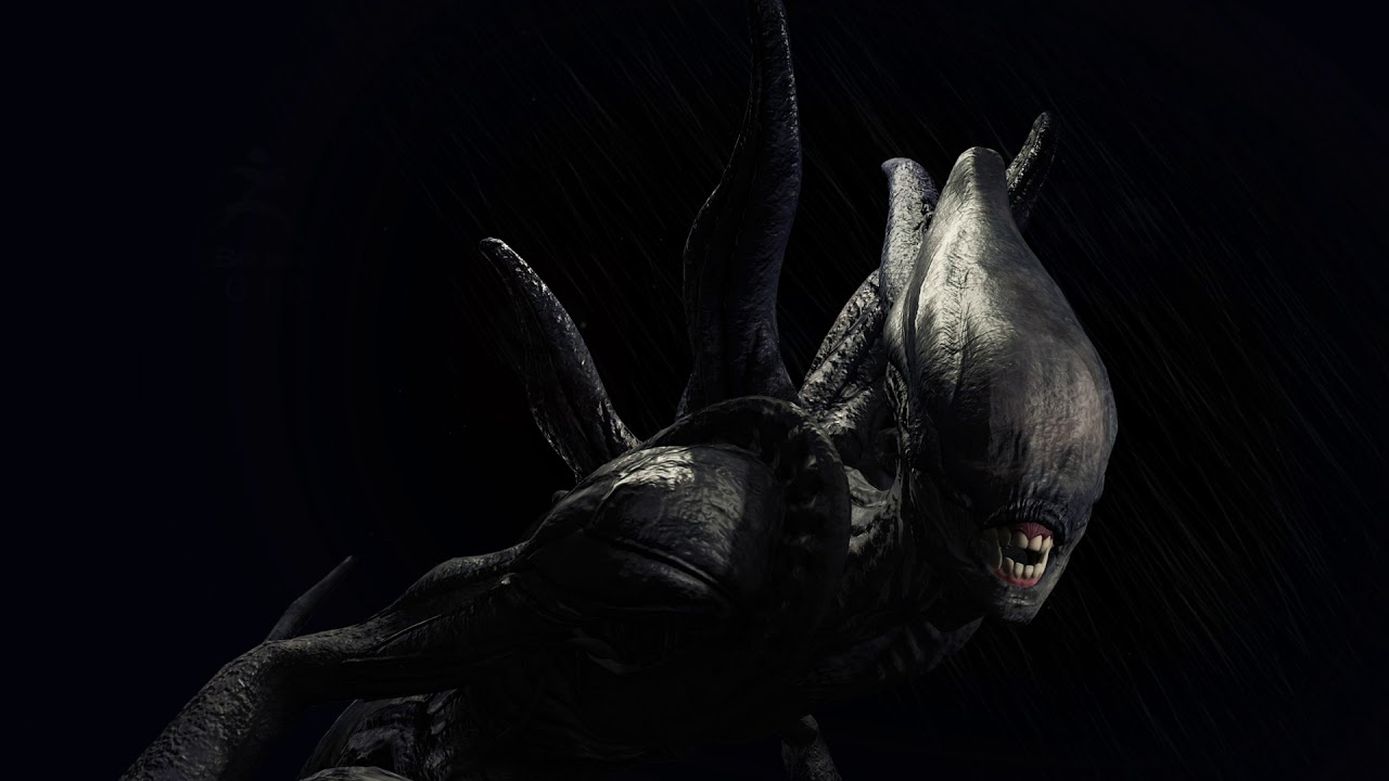 Proto-xenomorph animation (alien fanart) - YouTube