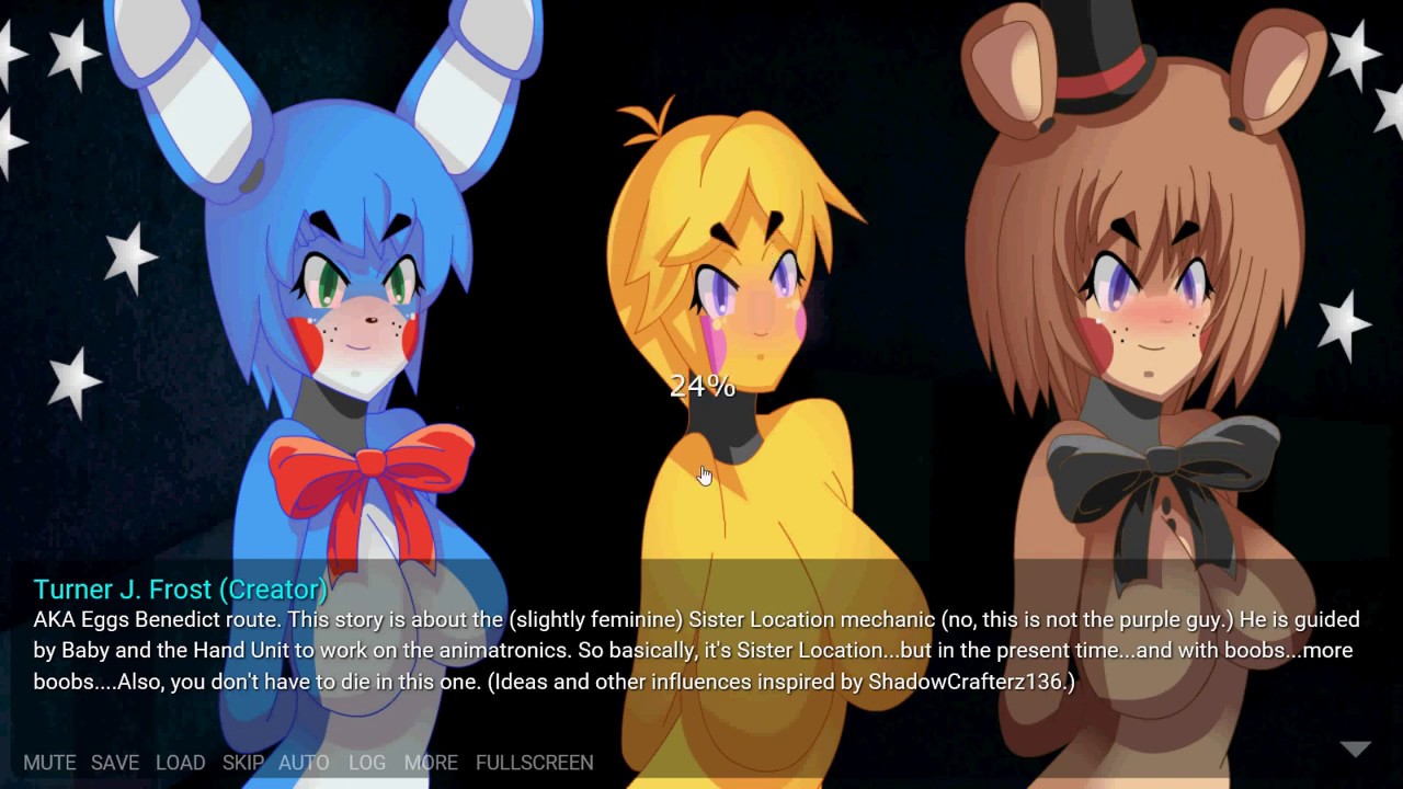 Jak Sem Poznal Purple Girl Fnia Visual Novel Sister Location Special 14 Youtube