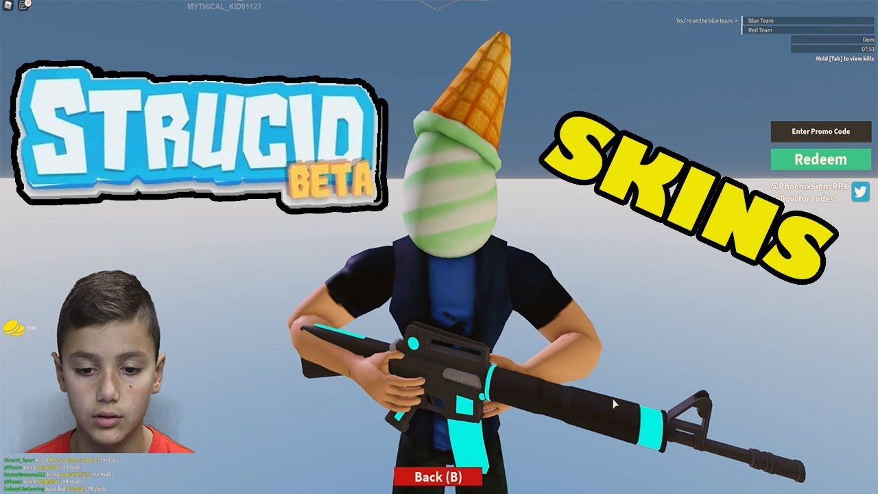 Roblox Strucid | Reacting to People |Special Skins - YouTube