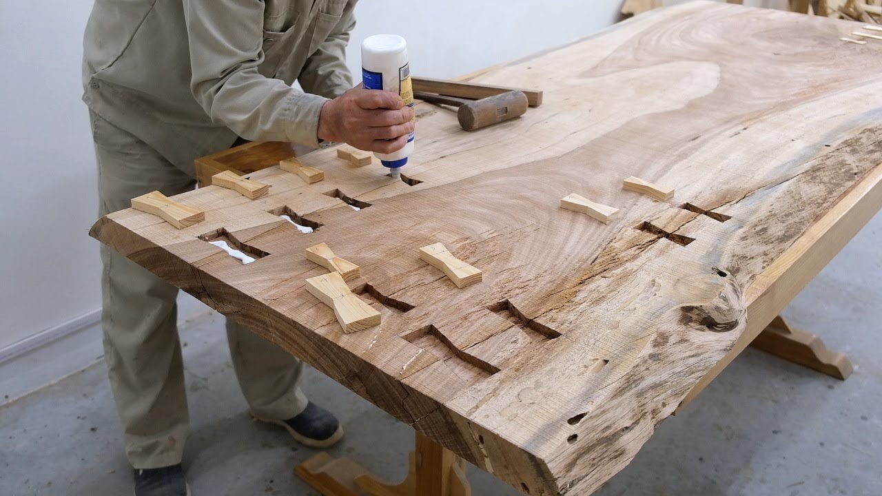 Inspiring Woodworking Ideas of Carpenter - Skills Restore Broken Wood ...