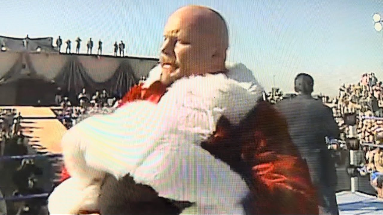 Stone Cold Santa Destroys Mr. McMahon.. Christmas in Baghdad - YouTube