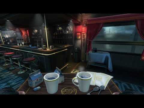Wolfenstein: The New Order Ambience - Coffee at the Bar on the Train ...
