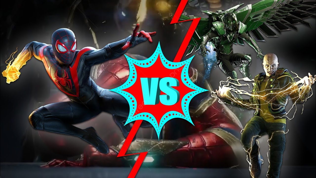 Fighting Electro and Vulture at the same time!! //Boss battle!!//Spiderman- Remastered// # ...
