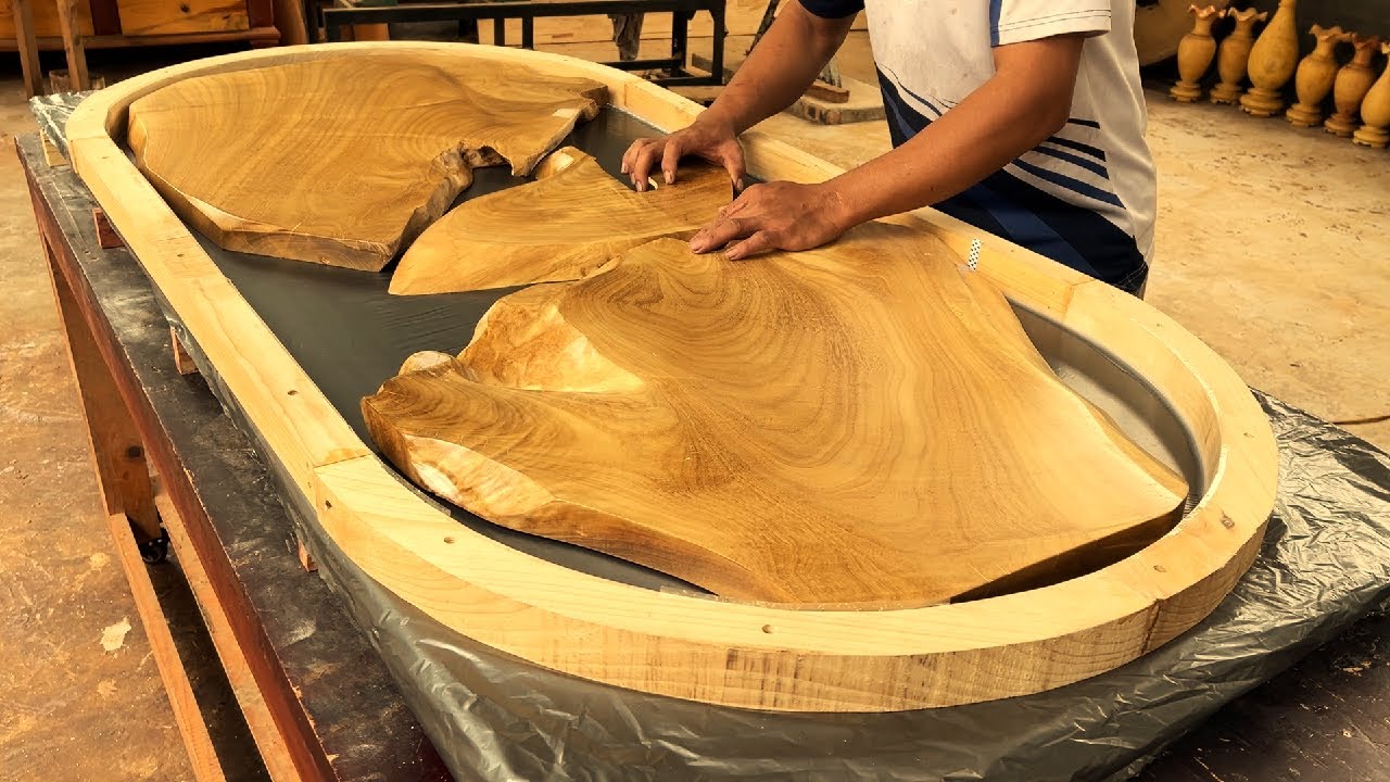 Combination Of Many Wood Processing Methods In The Production Of Home ...