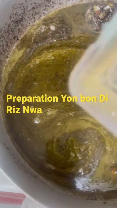 Koman ou ka Prepare yon bon Di Riz Nwa - YouTube Koman ou ka Prepare yon bon Di Riz Nwa - YouTube