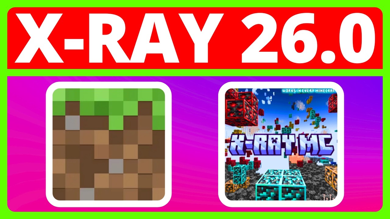 How To Download And Install X-Ray For Minecraft Bedrock 26.0 ...