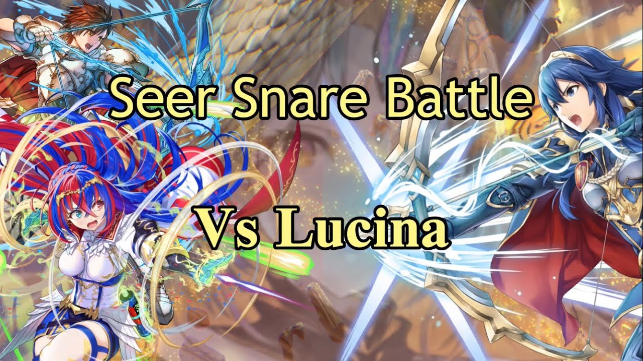 FEH Lengendary Leif & Legendary Alear vs Legendary Lucina (Seer Snare ...