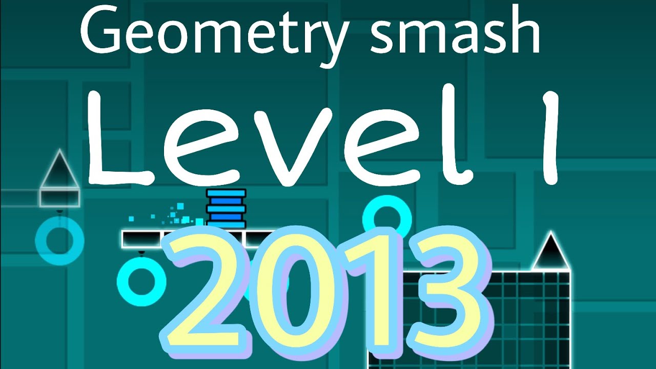 Geometry smash - level 1 "2013" (easy) geometry smash 1.0 - YouTube
