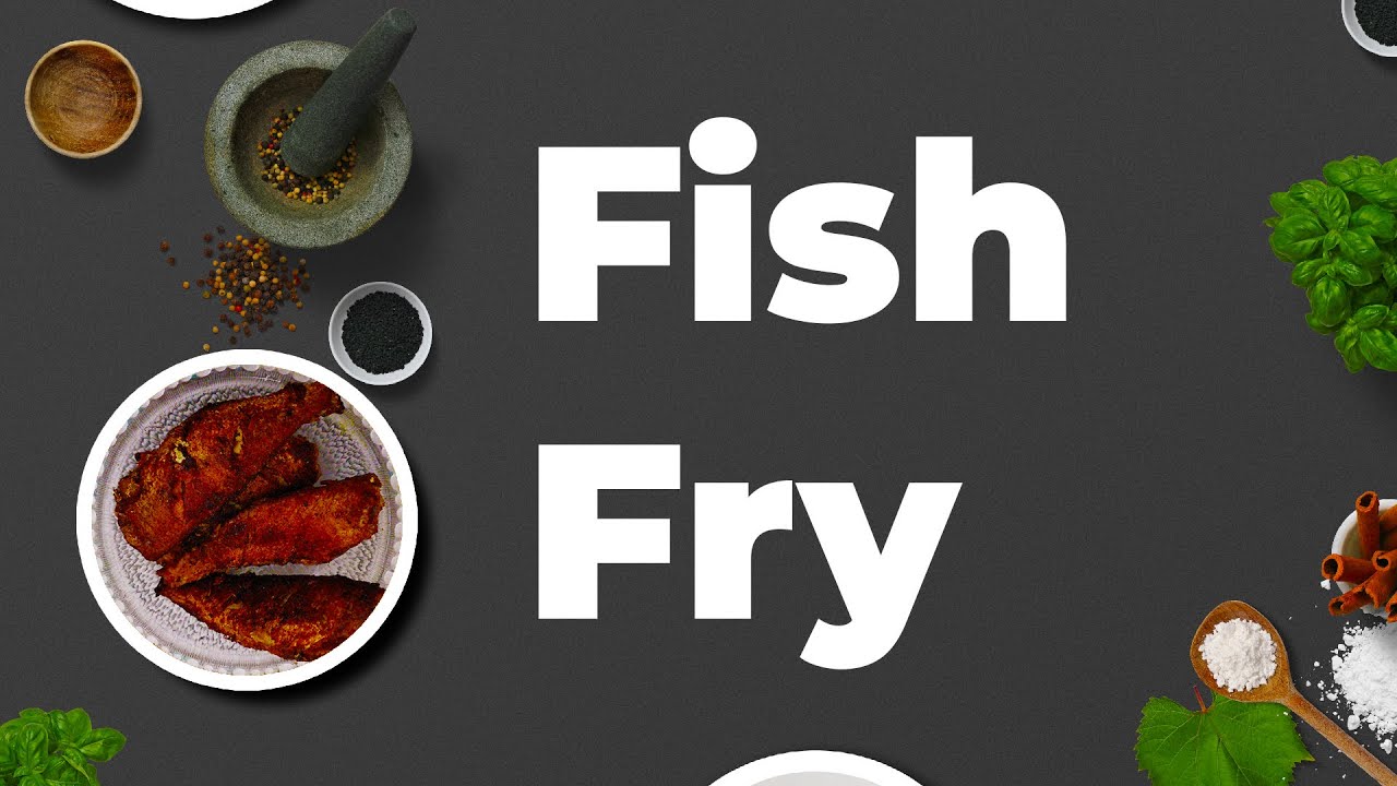 Fish fry in English | Fish Fry Recipe | Simple and Delicious Fish Fry ...