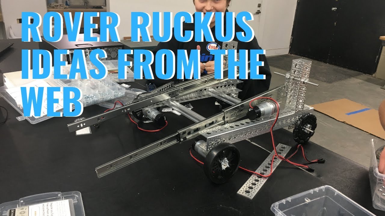 Rover Ruckus FTC 2018-19 Game ideas - YouTube