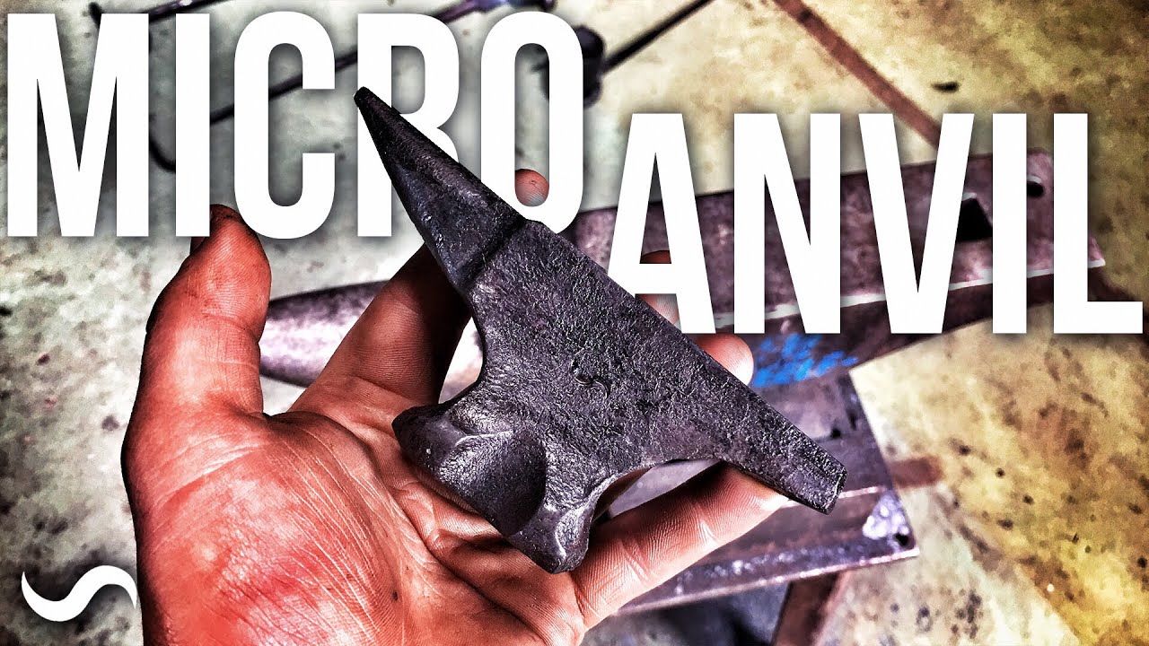 FORGING A MINI ANVIL!!! - YouTube