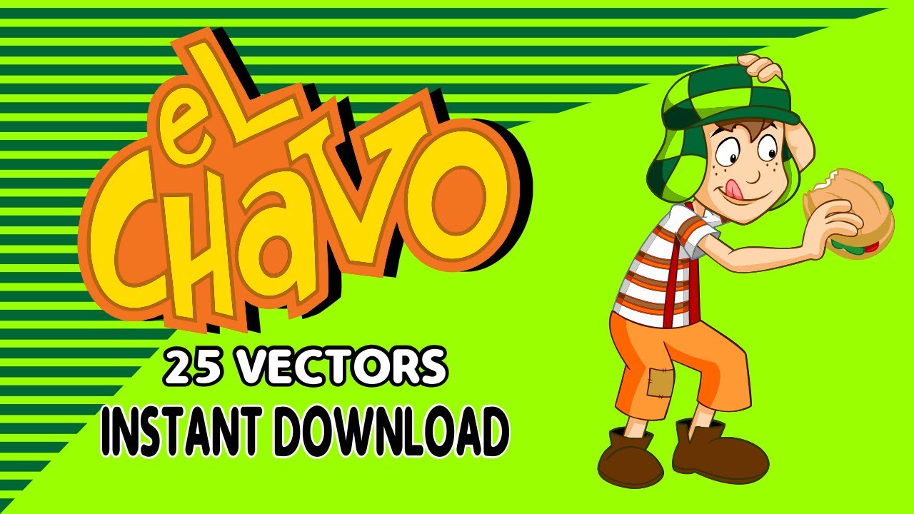 25 El chavo Vector Pack in Cdr, Ai, Png and Svg | Instant download ...