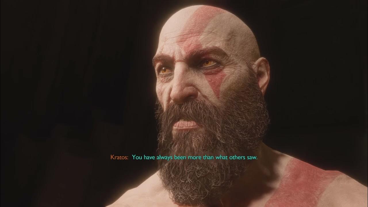 Kratos meets his younger self - YouTube