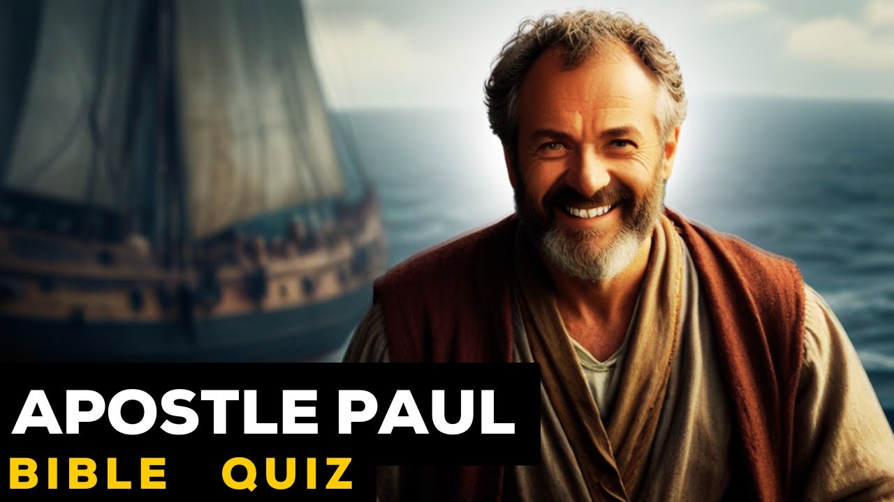 Apostle Paul | HARDEST BIBLE QUIZ QUESTIONS AND ANSWERS | Bible Blitz ...