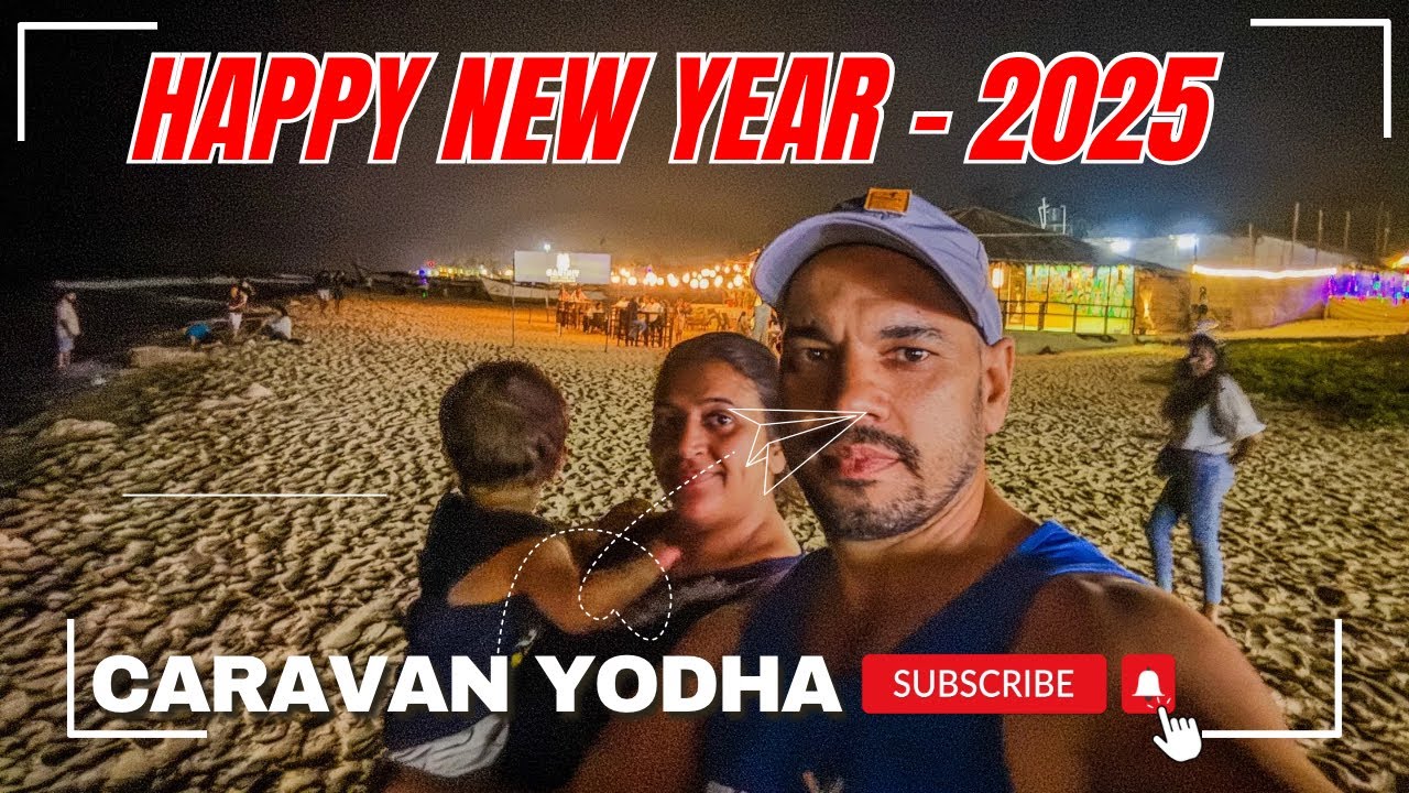 Happy New Year 2025 from Goa | Campervan | Caravan | RV Campervan #rv # ...