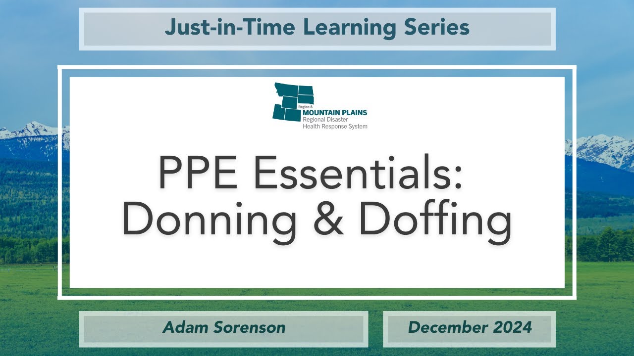 JIT Learning Series | PPE Essentials: Donning and Doffing - YouTube