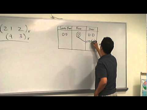 Base 5 Subtraction - YouTube