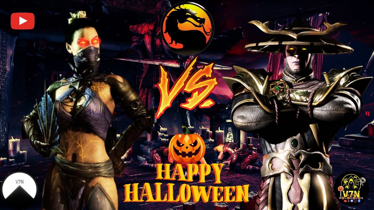 MKX - Kitana VS Raiden - YouTube