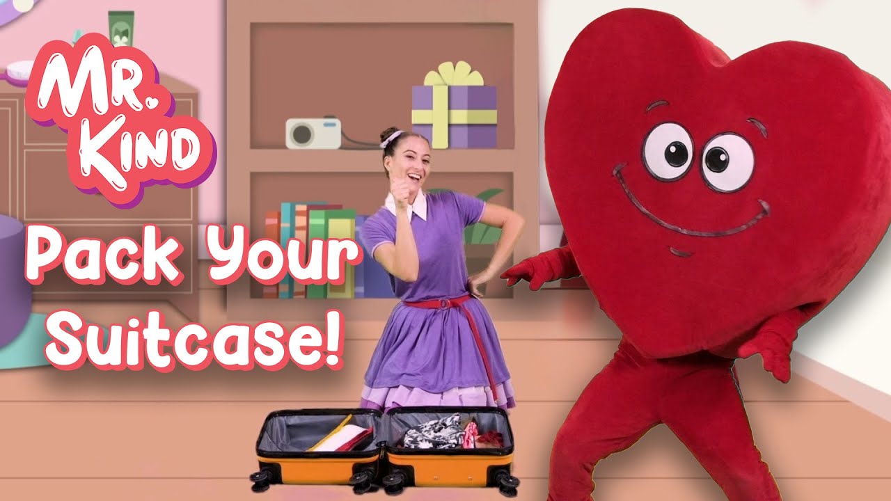 Pack Your Suitcase! Fun & Educational Travel Song for Kids! | Mr. Kind ...