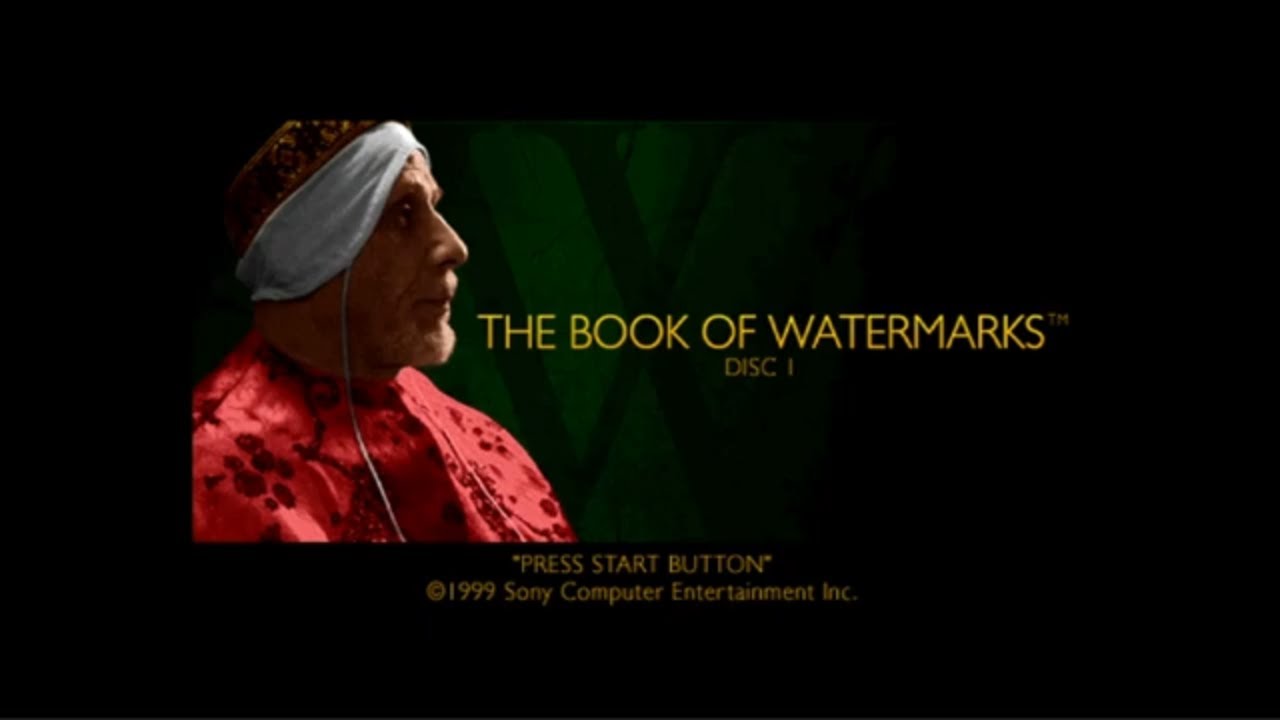 Book of Watermarks, The - Sony PlayStation - Intro & Title Screen - YouTube
