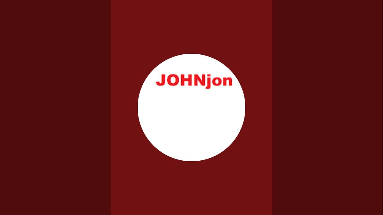 JOHN jon is live! - YouTube
