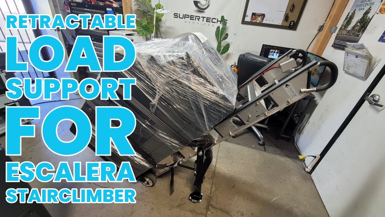 Retractable Load Support for Escalera Stair climber #stairclimber # ...
