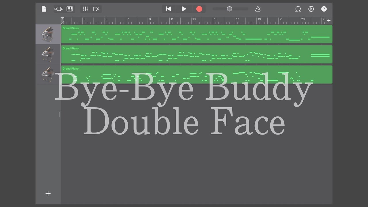 【あんスタ】Bye-Bye Buddy/Double Face[GarageBand] - YouTube