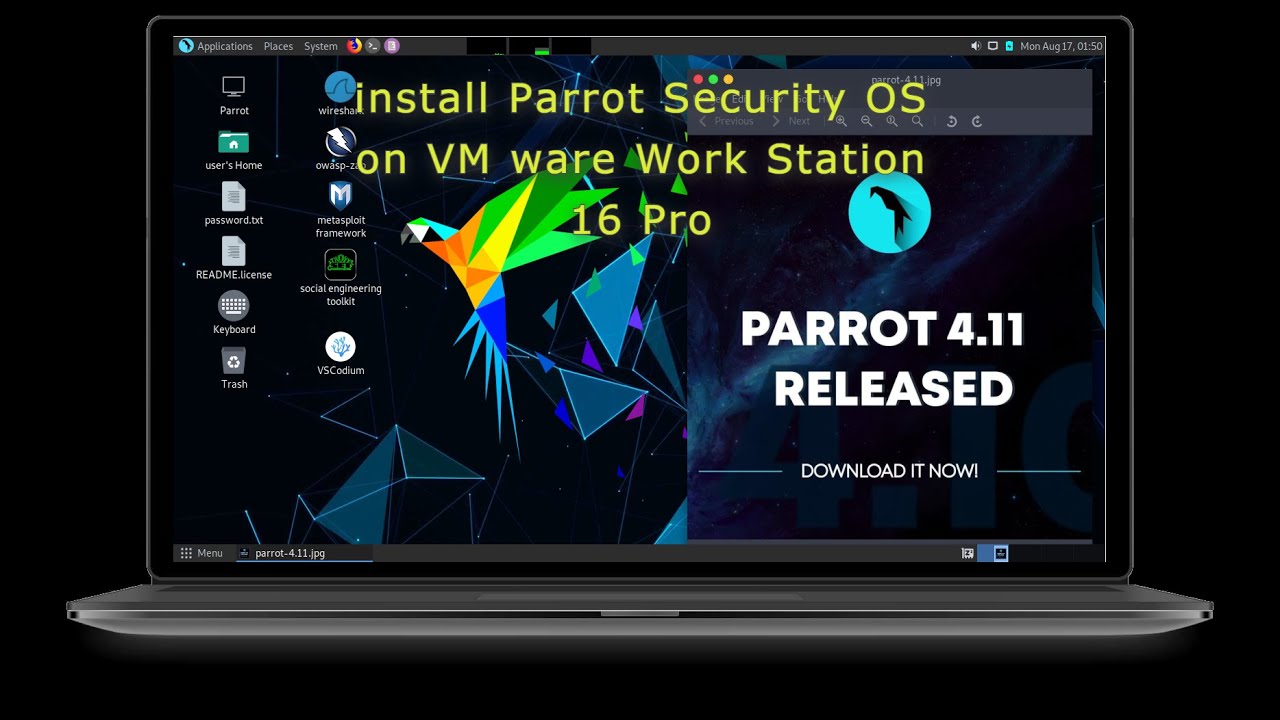 How to Install Parrot Security OS on VM ware workstation 16 pro|2021 ...