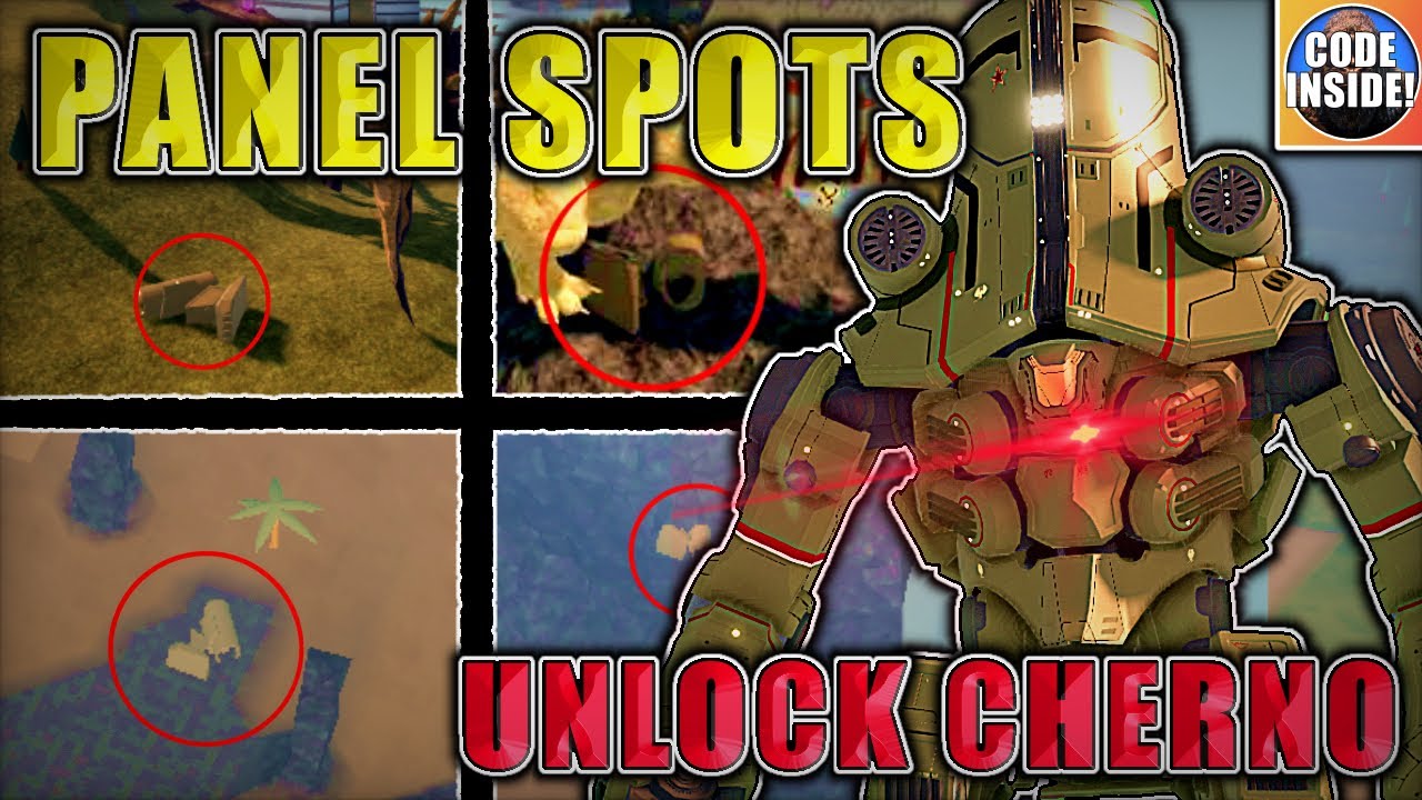 ARMOR PANEL Locations to UNLOCK CHERNO ALPHA ||| Kaiju Universe - YouTube