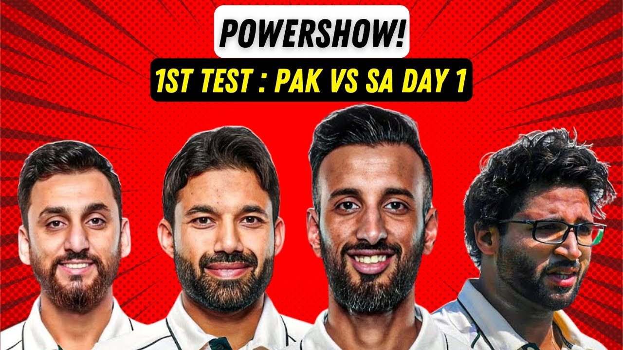 What Makes PAK's Top Order so FEARLESS Against SA? | Pak vs SA 1st Test ...