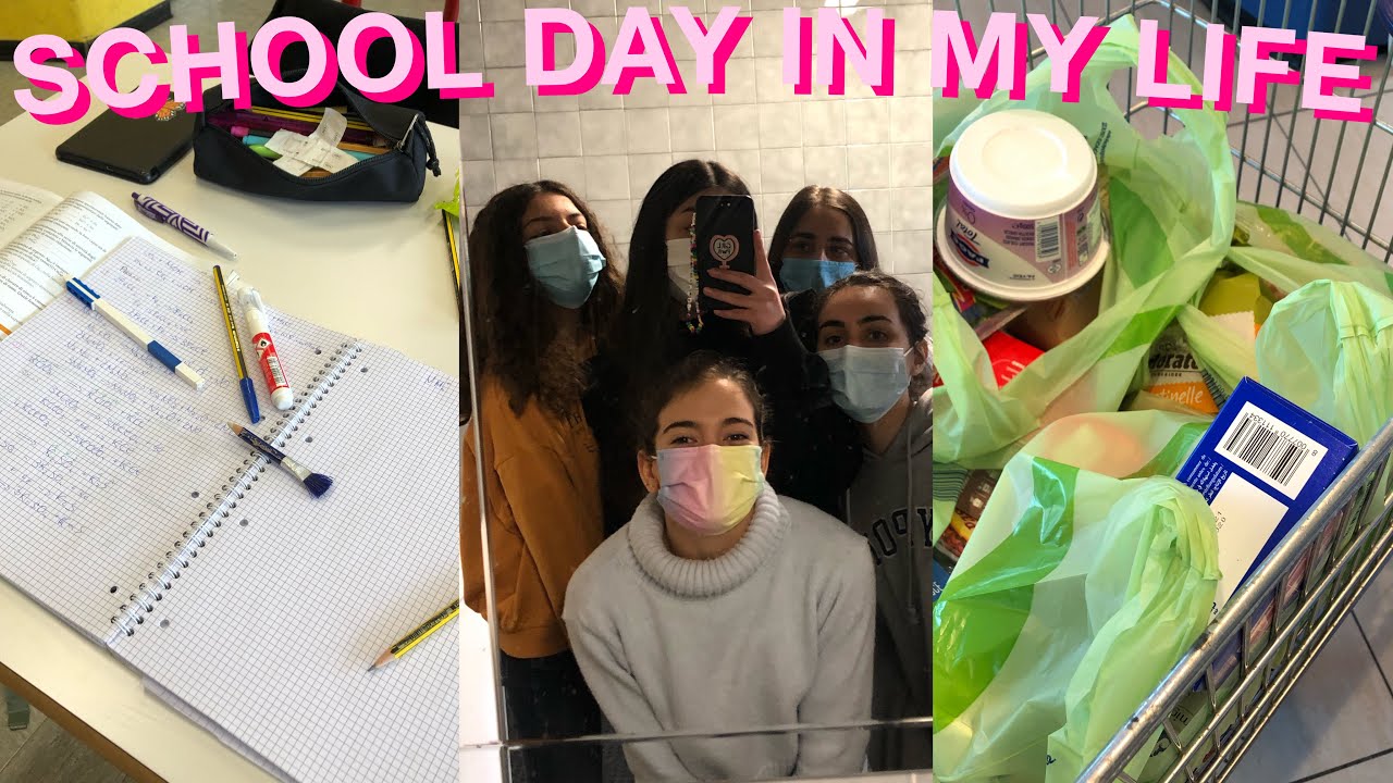VLOG school day in my life - YouTube