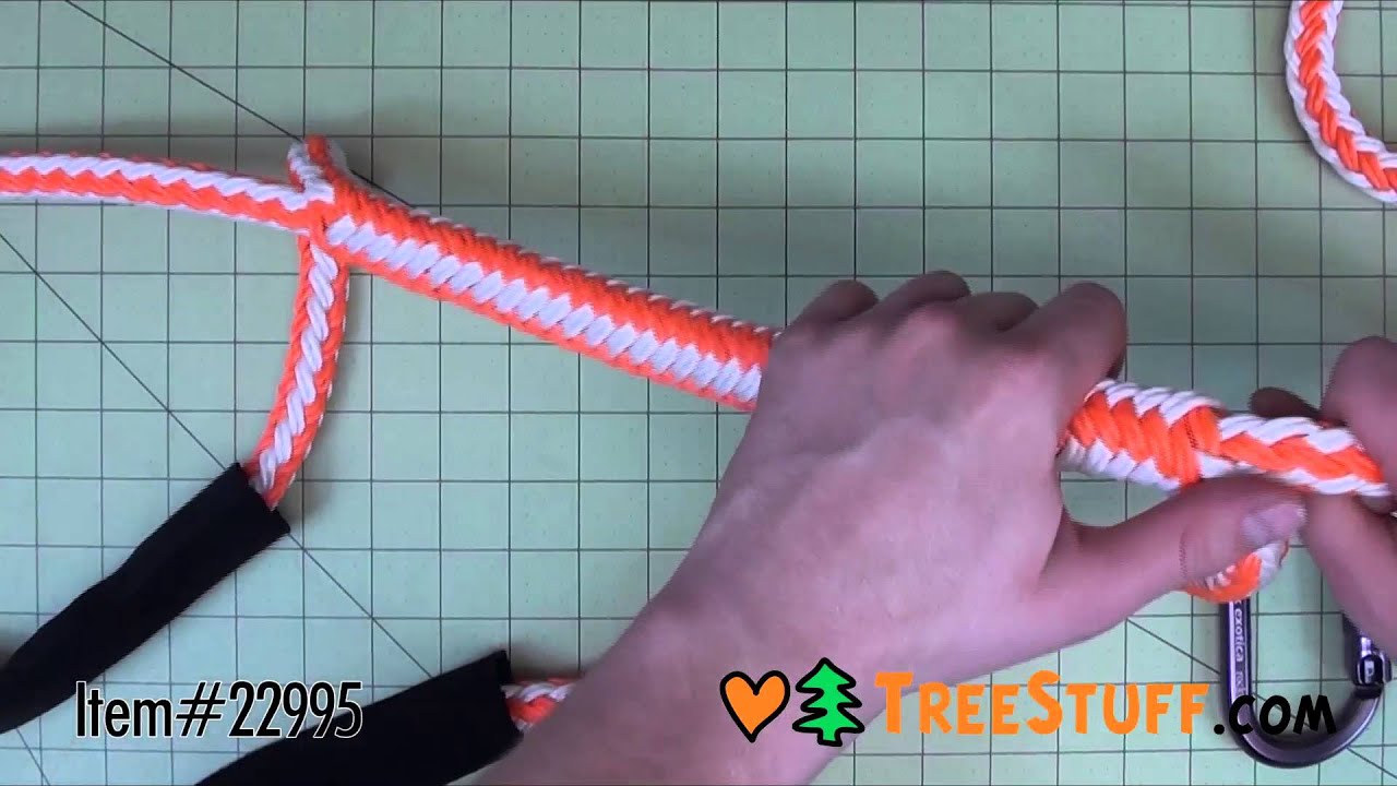 Rope Logic 1/2" tREX Whoopie Sling - TreeStuff.com 360 View - YouTube
