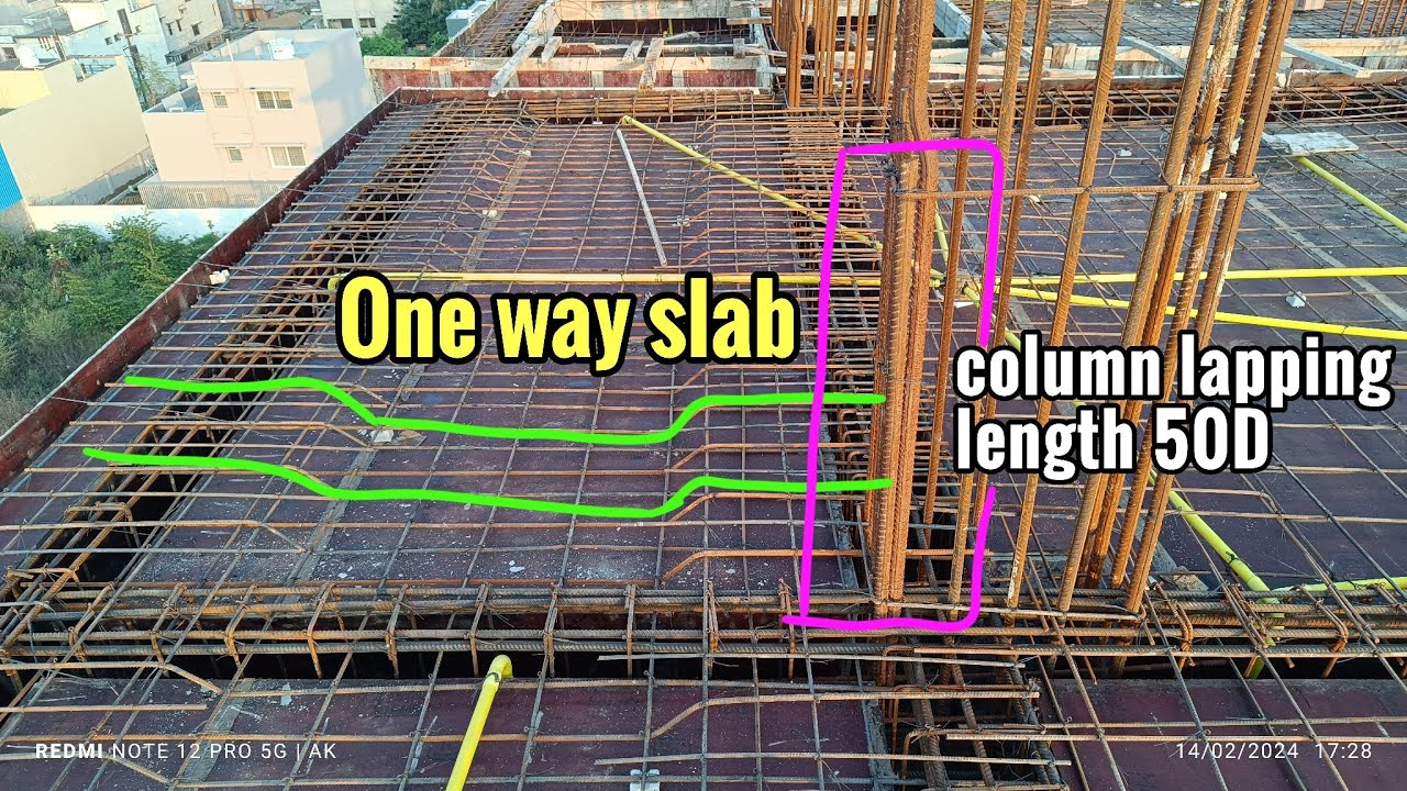 Slab Checklist before concrete casting | slab steel checking ...