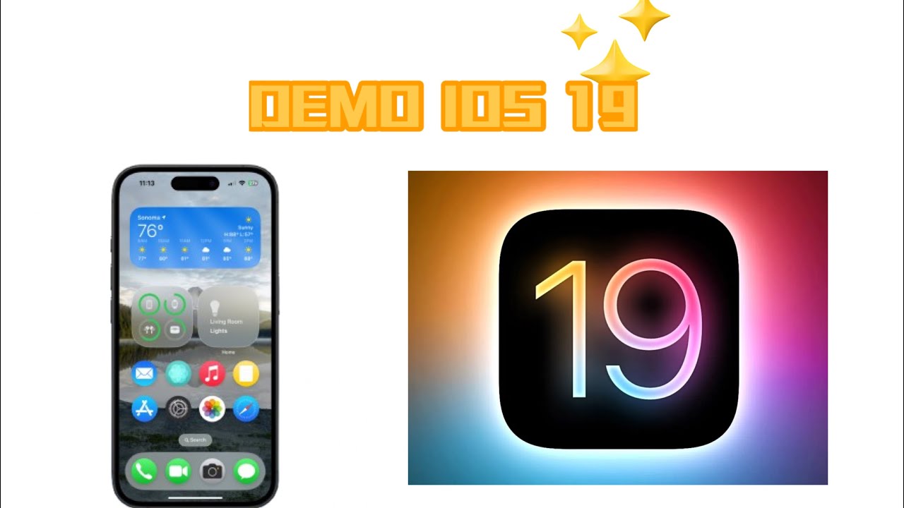 How to use iOS 19 DEMO on iPhone. NEW!!! - YouTube