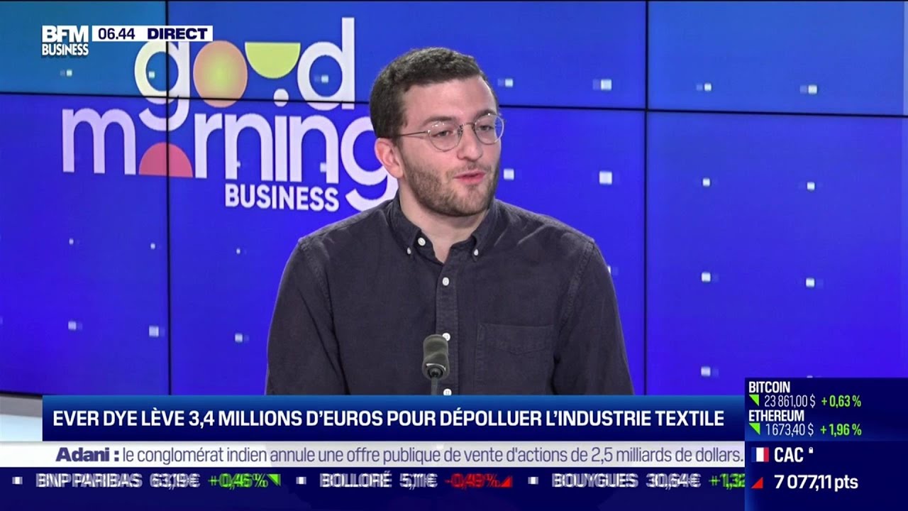 Ilan Palacci (Every Dye): Ever Dye lève 3,4 millions d'euros - YouTube