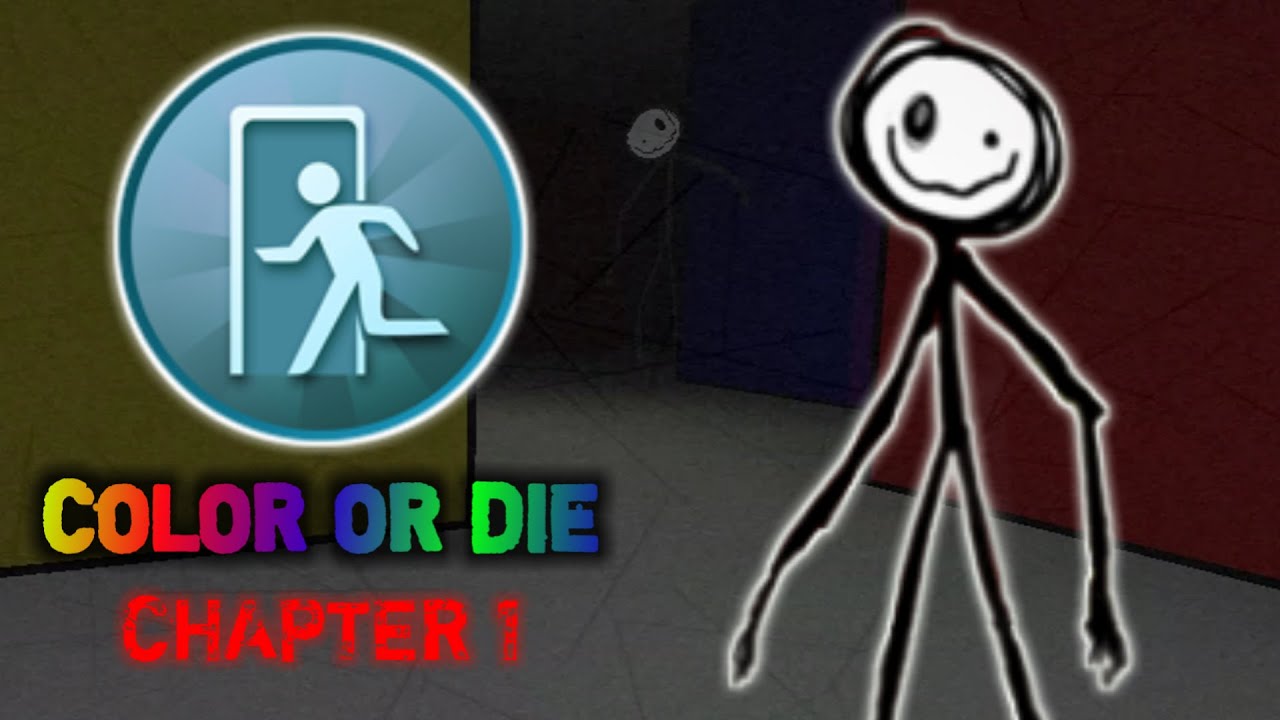Roblox Color or Die 🎨| Chapter 1 - Full Walkthrough! - YouTube