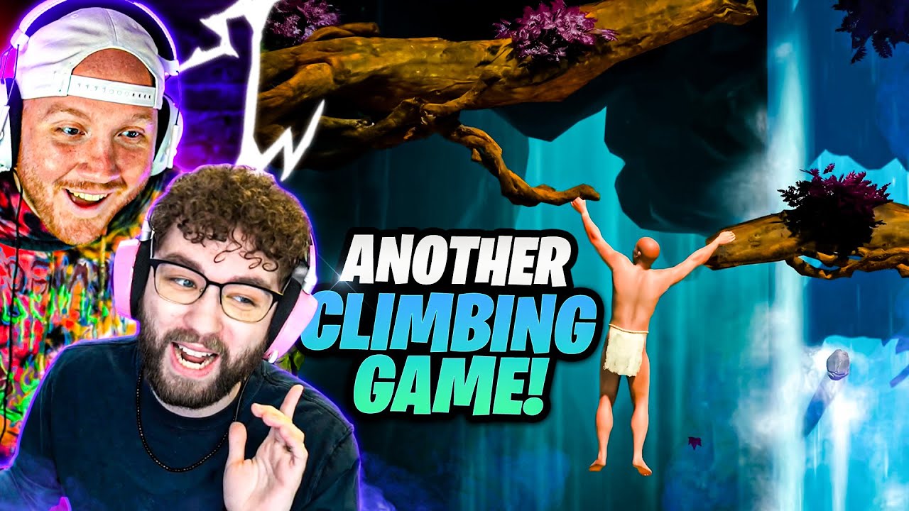 TIMTHETATMAN REACTS TO A DIFFICULT GAME ABOUT CLIMBING - YouTube