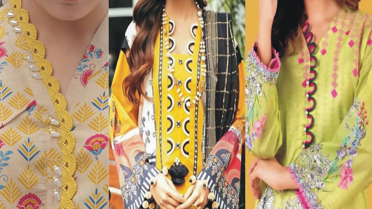 Latest Neck Design Ideas 2022 | Elegant Neck Design | Stylish Neckline ...