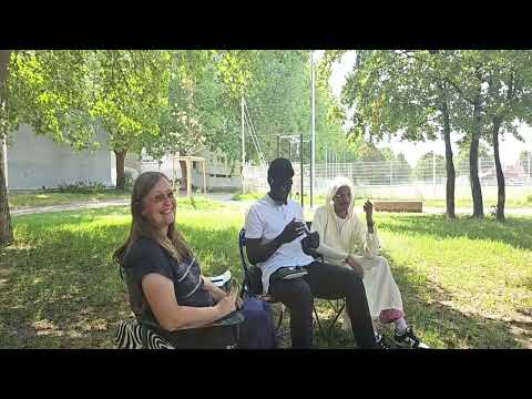 Au  jardin de Strasbourg avec Ane Dik 25 juillet 2026