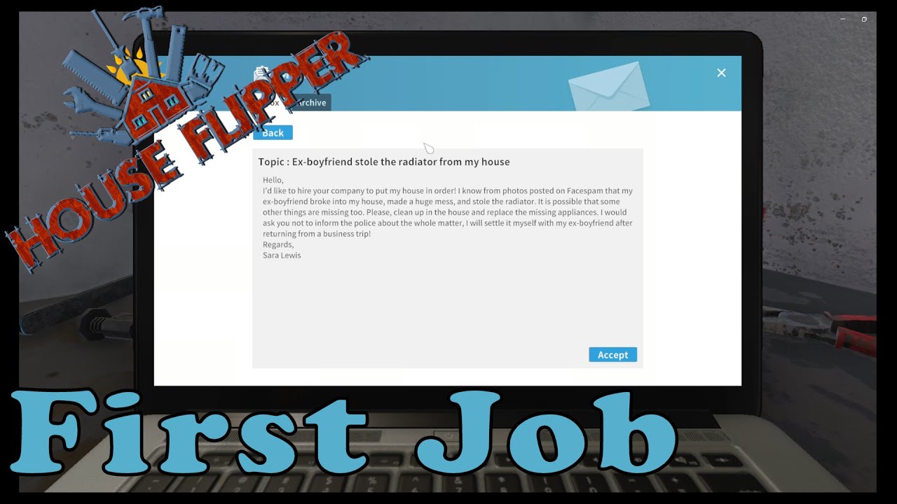 House Flipper - Ex boyfriend stole the radiator from my house. - YouTube