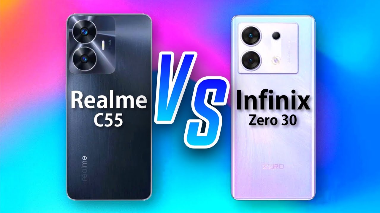 Realme c55 ⚡ vs ⚡ Infinix zero 30 Full Specifications Comparison - YouTube