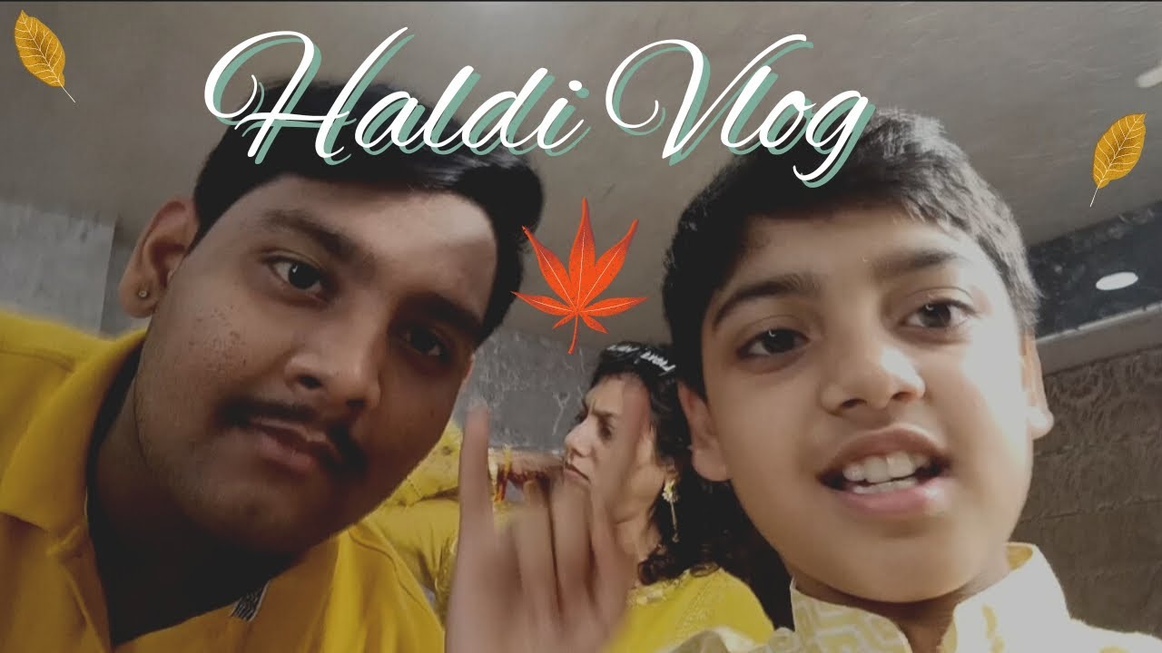 Enjoying HALDI FUNCTION with COUSINS ll PART - 2 ll Shreshth Gupta - YouTube