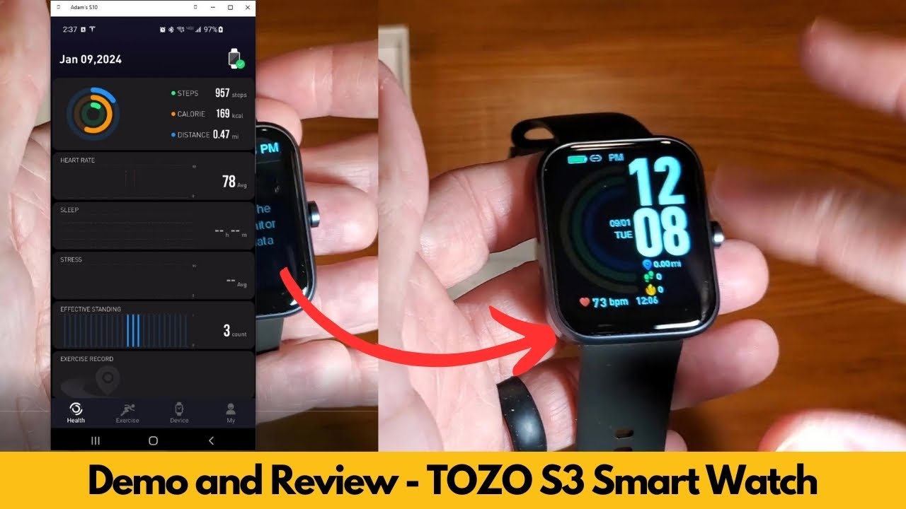 TOZO S3 SmartWatch Answer Make Call Bluetooth Fitness Tracker Review tozo-s3-smartwatch-answer-make-call-bluetooth-fitness-tracker-review