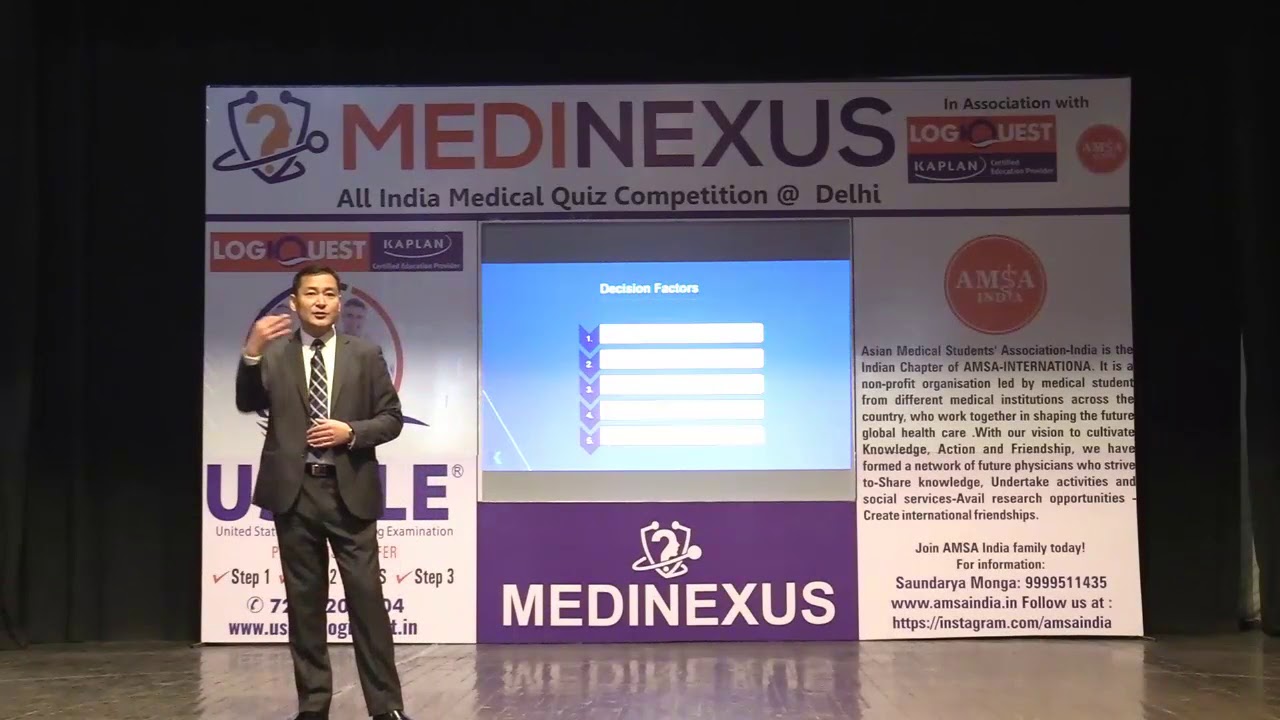 Medinexus | Logiquest KaplanCEP | USMLE Seminar by Dr Tenzin Jamyang ...