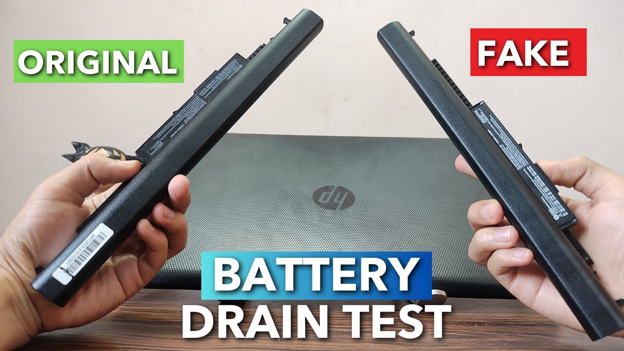 How to check HP Laptops battery is original or not - YouTube